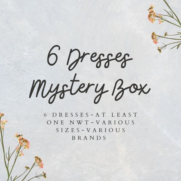 Dresses | 6 Dresses Mystery Box At Least One Nwt | Poshmark